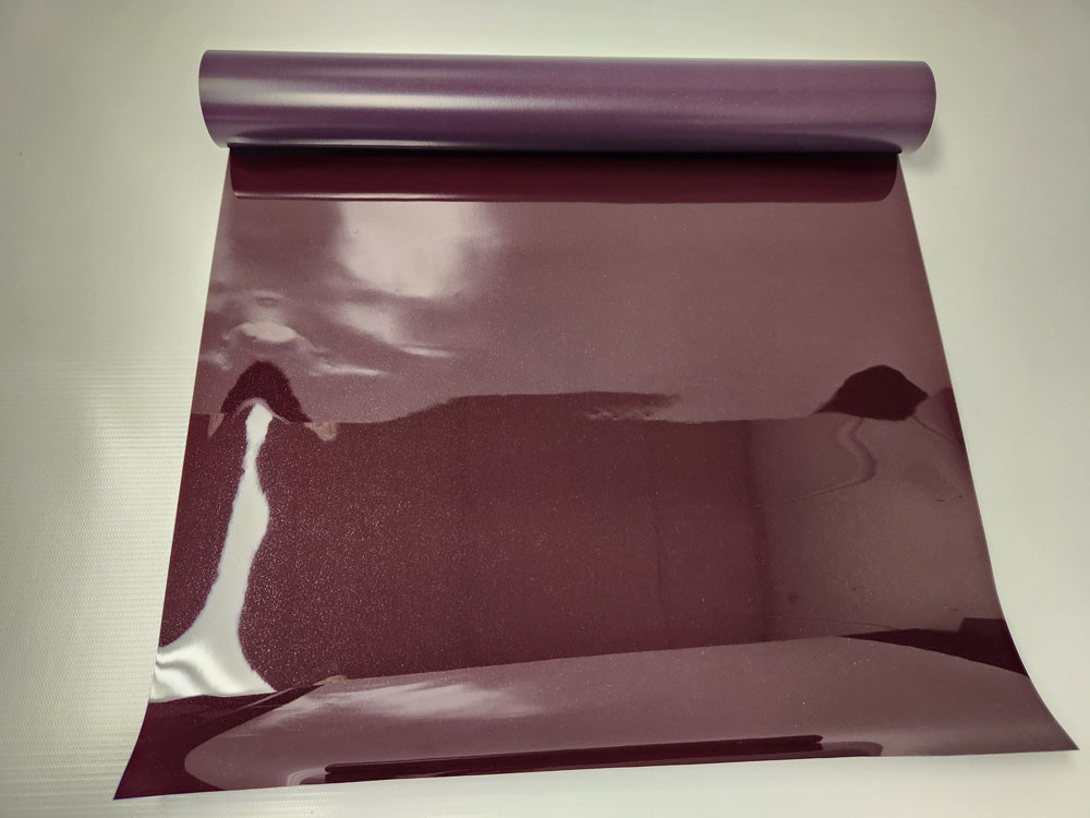 15" Dark Maroon Vinyl - P.S. Film - Easy Weed – Rubenstein RB Digital Inc