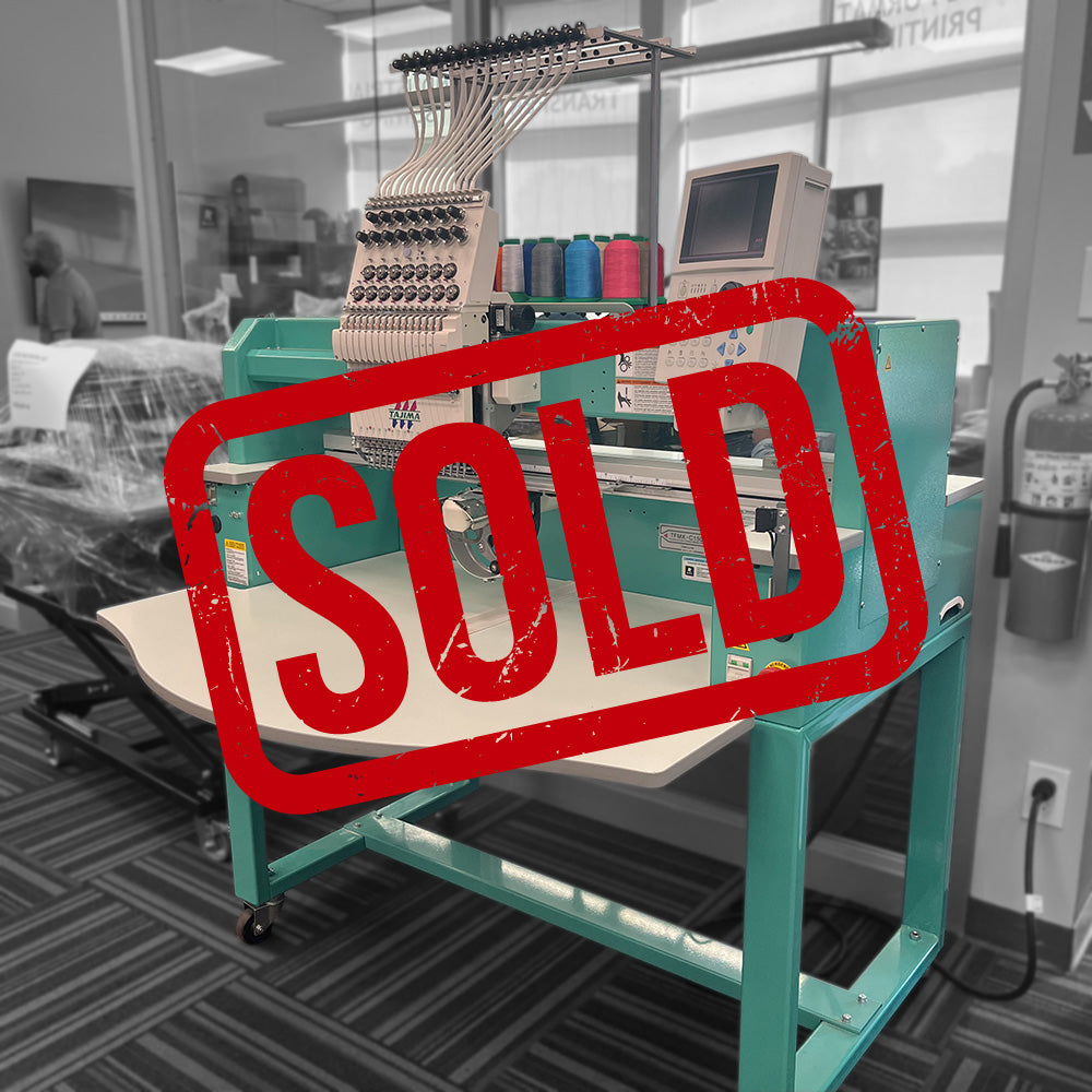 Tajima TFMX-C1501 Stretch - Single Head Embroidery (Used Machine ...